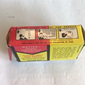 Triple Print | Cameras, Photo & Video | Vintage Triple Print Color Film ...